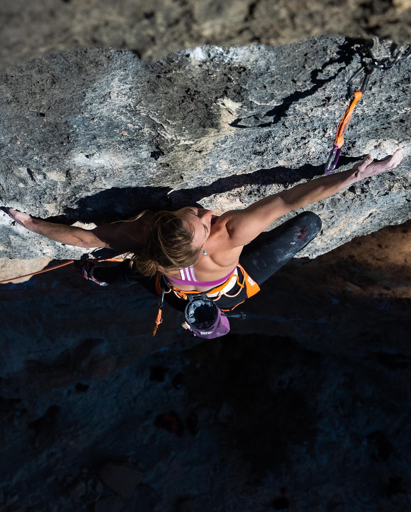 Michaela Kiersch enchaîne La Rambla - Fanatic Climbing